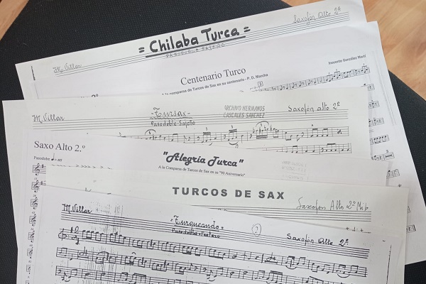 Grabación de música festera en Sax para conmemorar el centenario de la ...